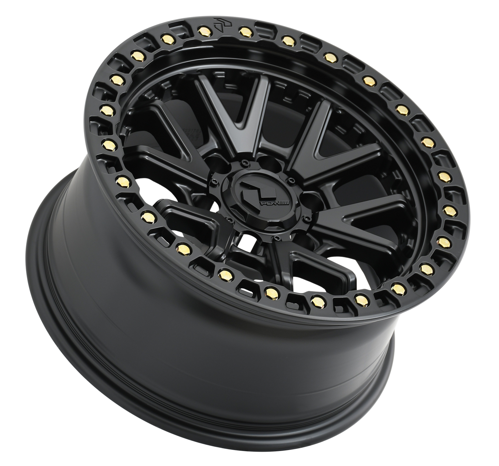 PDW DOMINATOR Satin Black 4x4 Wheels | 1500KG Load Rated